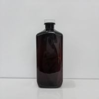 Quality 500ml PET Collar Plastic Bottles Supplied with 28-400 Small Screw Cap Compatible for sale