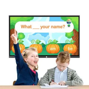 Quality 86 Inch Digital Smart Interactive Whiteboard Floor Standing With Calculator for sale