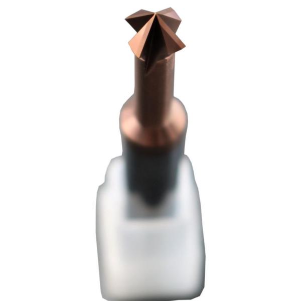 Quality OEM ODM Solid Carbide Double Side Chamfer Endmills for Aluminum for sale