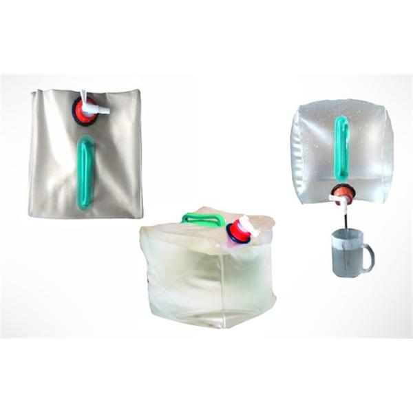 Quality LDPE Flexible Camping 10L Water Jerry Can Cubitainer Bag for sale