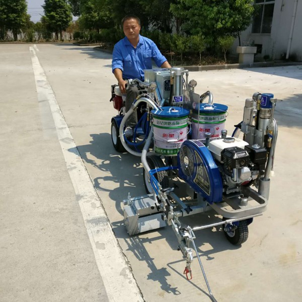Quality Portable Hydraulic Cold Paint Road Marking Machine for sale