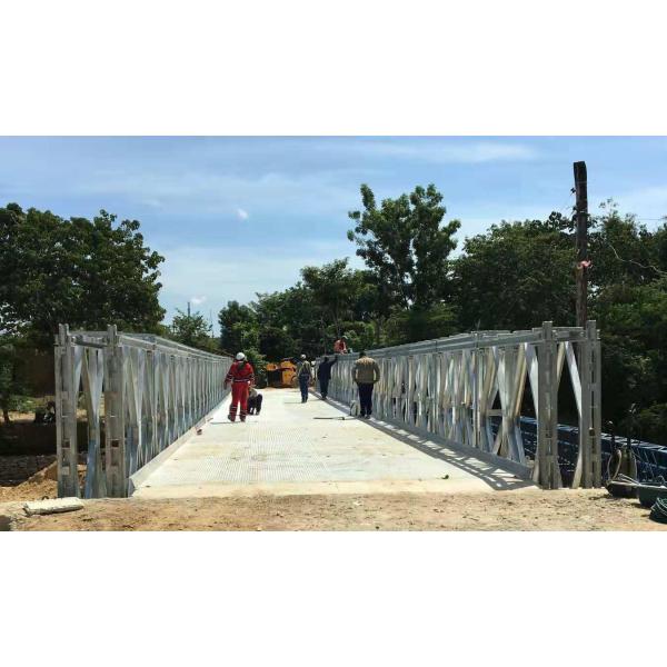 Quality High Reliable Temporary Steel Pedestrian Q345B Prefabricated Steel Material for sale
