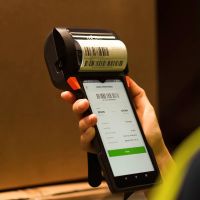 Quality Customizable All In One POS Terminal With 3500mAh Lithium Polymer Battery for sale