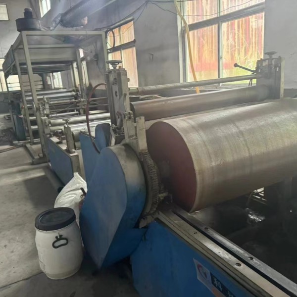 Quality 1.2M Used Plastic Woven Bag Container Bag Automatic Extrusion Coating Laminating for sale