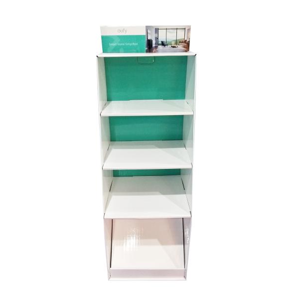 Quality Paper Floor Corrugated Display Stands Multi Layer Sturdy Durable for sale