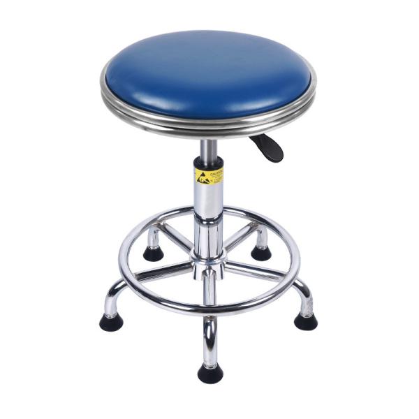 Quality PU Leather Esd Office Chairs School Workshop Laboratory Chairs And Stools for sale
