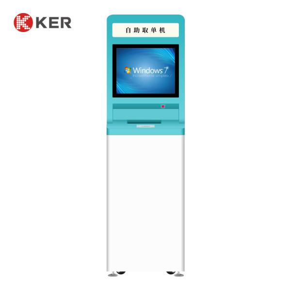 Quality Self Printing KER 19 Inch Hospital Self Service Kiosk for sale