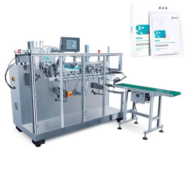 Quality 60 Bags/Min Semi Auto Flat Bags Facial Mask Filling Machine For Cosmetics for sale
