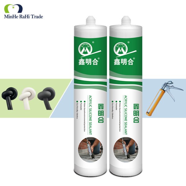 Quality Low Voc Waterproof Acrylic Sealant Glass Acrylic Paintable Gap Filler Silicone Sealant for sale