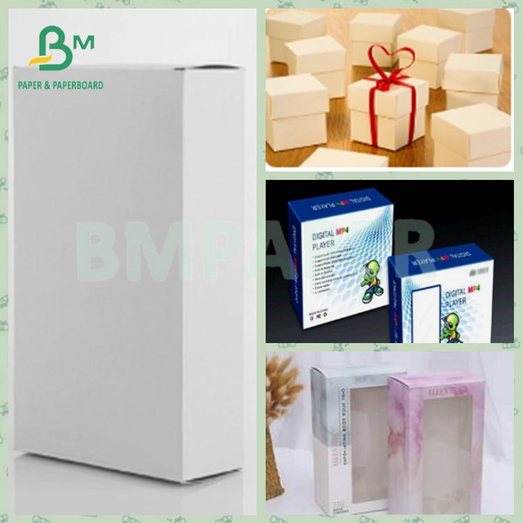 1mm 540gsm White Cardboard Double Side White Coated Duplex Board