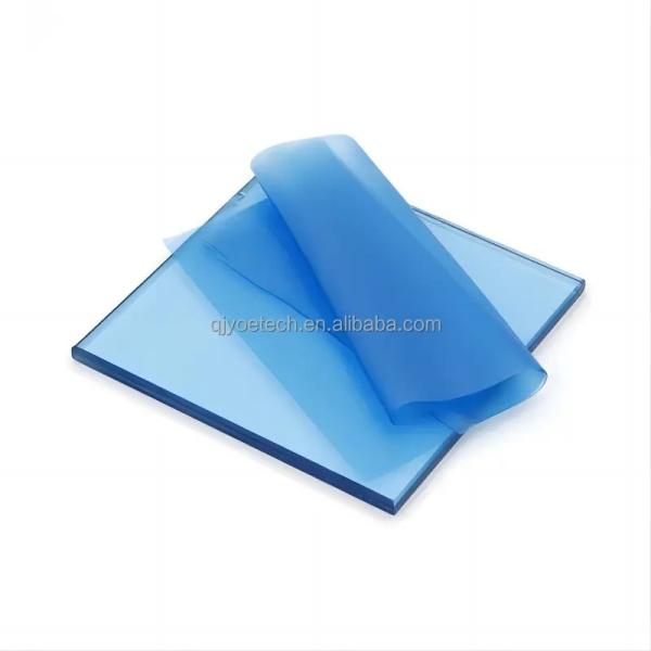 Quality Ford Blue PVB Colored Laminated Safety Glass for Industrial in Building Construction for sale