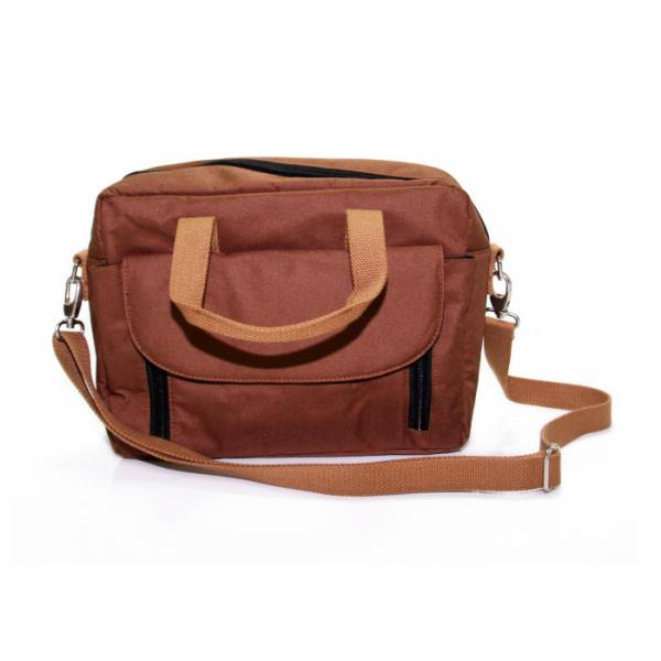 Quality Silk Screen Printing Light Weight Shoulder Bag , Crossbody Laptop Messenger Bag for sale
