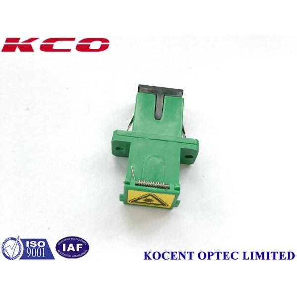 Quality Automatic Dusty Cap SC/APC Fiber Optic Adapter with 0.2dB Insertion Loss and for sale