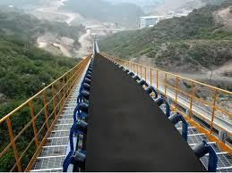 Quality Curved Overland Belt Conveyor for Efficient Long-Range Bulk Handling for sale