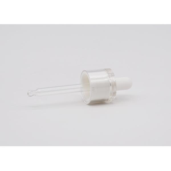Quality Acrylic Closure Double Wall 18/410 Essential Oil Dropper for sale