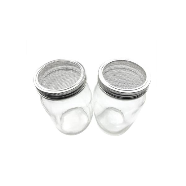 Quality 16OZ Wide Mouth Canning Lids 1000ml Wide Mouth Mason Jar Lids Screen for sale