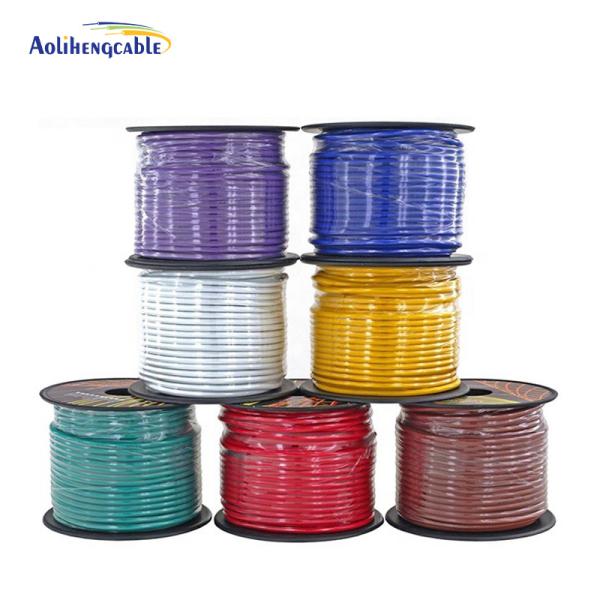 Quality 14 Gauge Automotive Electrical Hook Up Cable With PVC Sheath for sale