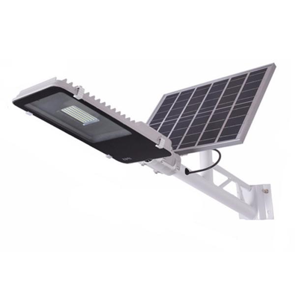 Quality Smart Solar Powered Outdoor Street Lights 50W Light Control For Road Yard for sale