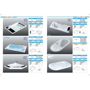 Quality Rectangular Jacuzzi Tub For Hotel Bathroom Sanitary Wares for sale