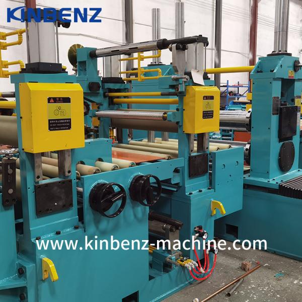 Quality Automatic Sheet Metal Coil Slitter CR Slitting Line Light Duty High Efficiency for sale