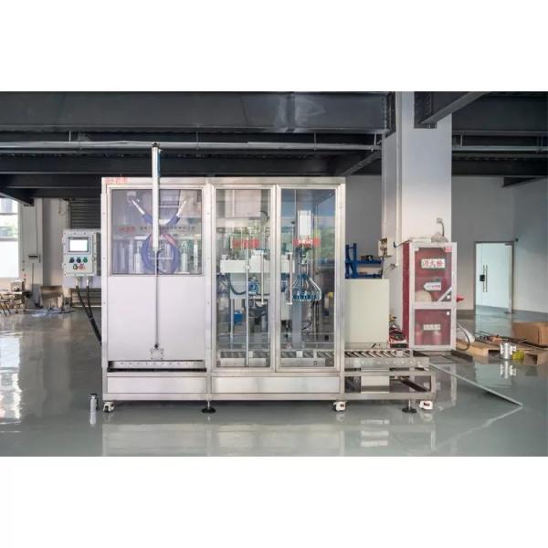 Quality 400mm Height Barrel Liquid Filling And Capping Machine 8-25pcs/Min for sale
