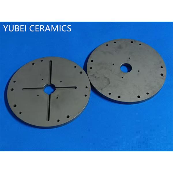 Quality High Hardness Sic Ceramics Disc 400GPa Silicon Carbide Plate for sale