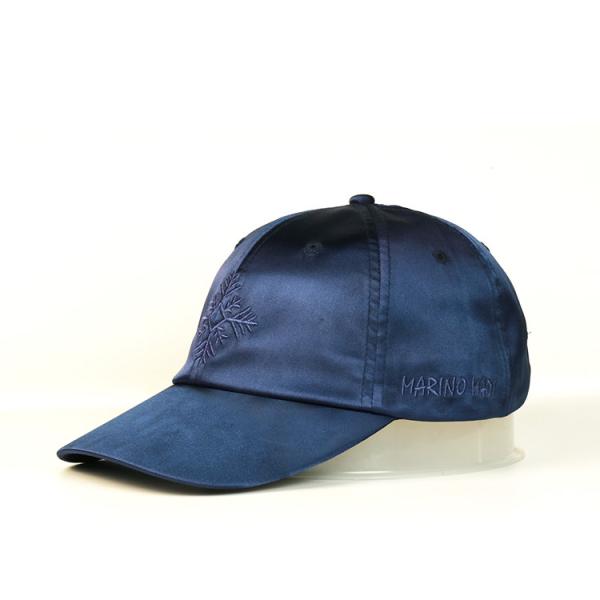 Quality Personalized Embroidered Baseball Caps / Satin Baseball Hat With Rhineston for sale