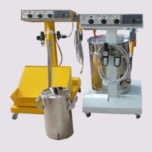 Quality 90-260v 50-60Hz Vibrator Powder Coating Spray Machine For Manual Painting Work for sale