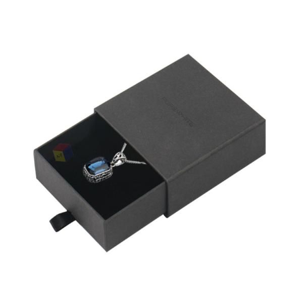 Quality Custom Necklace And Bracelet Gift Box With Pull Out Sliding Drawer for sale