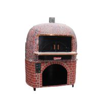 Quality Ceramic Tiles Round Italy Pizza Oven Lava Rock Wood Fire for sale