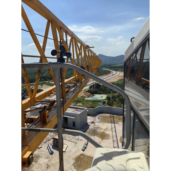 Quality Zoomlion 7025 tower crane 12Tons max load 2.5 tons tip load moy moy 2021 for sale