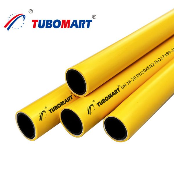 Quality Multilayer Pex Gas Pipe Custom Length Polyethylene Aluminium Pipe for sale