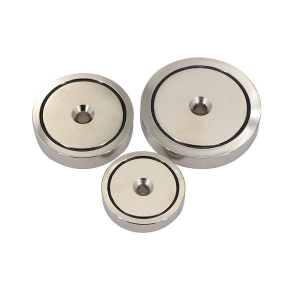 Quality High Durability Strong Neodymium Mounting Magnets With Countersunk Hole for sale