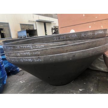 Quality OEM / ODM Conical Head Vertical Tilting Cone Boiler Head Large Diameter for sale