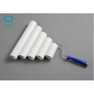 Quality PE Coil Core Nondeformable Reusable Lint Roller Washable For Dust Removal for sale