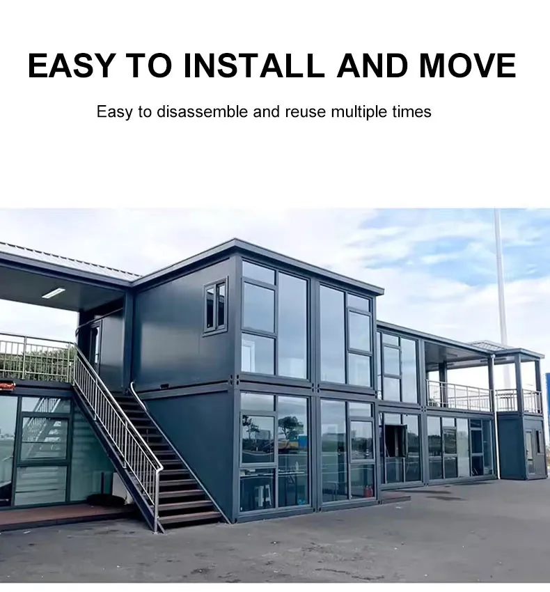 Easy to Assemble Flat Pack Container House