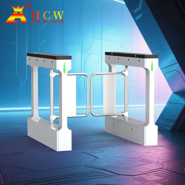 Quality HCW Swing Turnstile Gate Smart Biometric Access Control With Face Recognition for sale