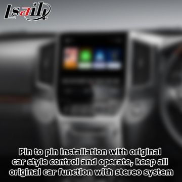 Quality Toyota Land Cruiser LC200 OEM style wireless carplay android auto multimedia for sale