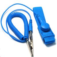 Quality 10mm Snap Leko Elastic Anti Static ESD Wrist Strap Band With Wireless Custom for sale