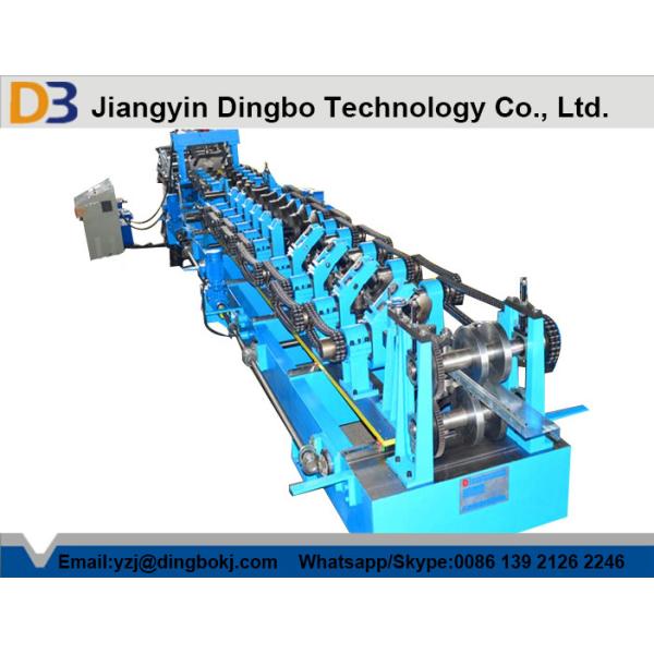 Quality Constructional Use Purlin Roll Forming Machine / Full Auto Cold Roll Former for sale