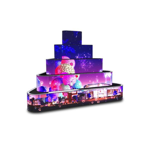 Quality CE FCC Led Flex Screen APEXLS Flexible Led Panel Video Screen for sale