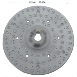 Quality 10.63" 270mm Round Led Ceiling Light Replacement 120v Ceiling Fan Bulbs FCC ETL for sale