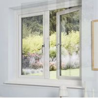Quality New Design Aluminum Alloy Casement Window with Sound Insulation and Out Swing for sale