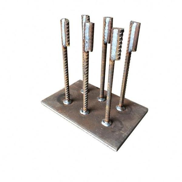 Quality 18mm Stainless Steel Embedded Parts In Concrete Construction Weld Zinc Plated for sale