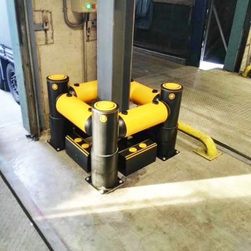 Quality HC MC Polygon Anti-Collision Guardrails Warehouse Safety Barrier Traffic for sale