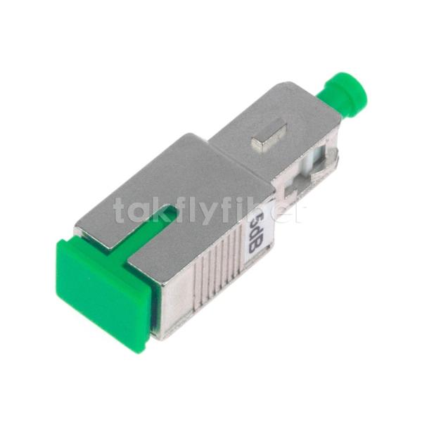 Quality SC APC SM Fixed Optical Attenuator Female To Male High Attenuaton Precision for sale