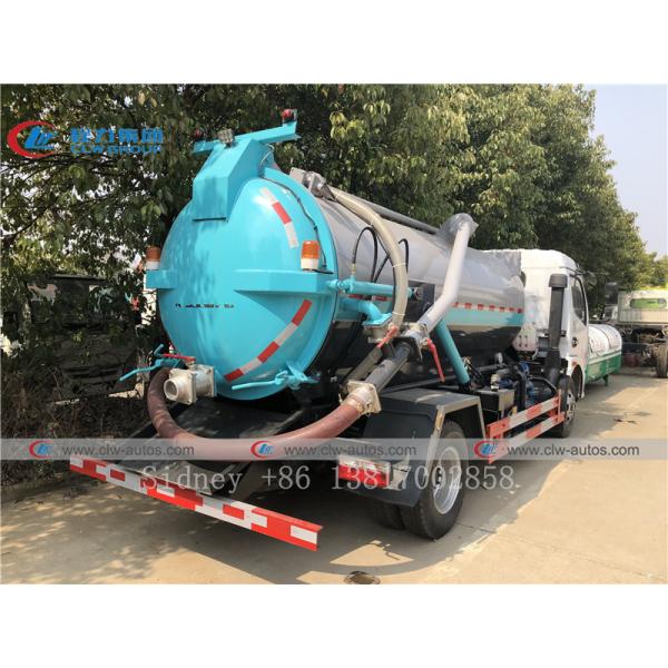 Quality Dongfeng Duolika 4X2 Vacuum Sewer Suction Truck for sale