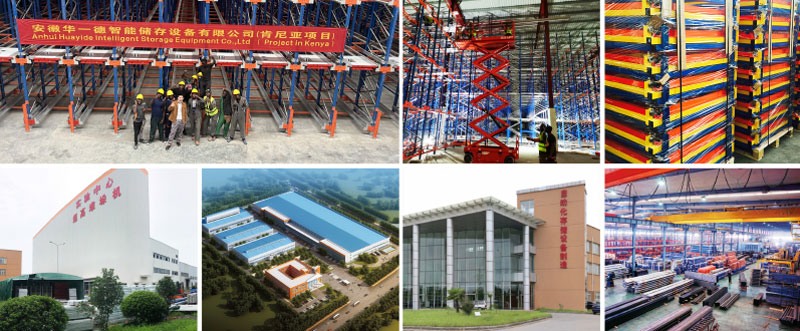 Push Back Pallet Rack High Density Warehouse Storag Rack