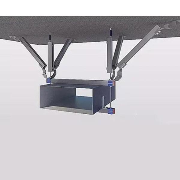 Quality 10 Feet Seismic Support For Cable Tray Adjustable 12-24 Spacing 2 Inches Height for sale