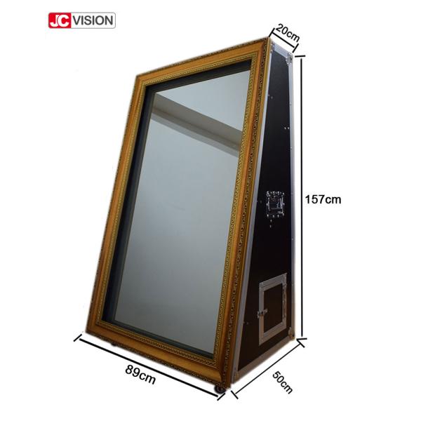 Quality Newest 55 Inch 65 Inch Magic Photo Booth Interactive Selfie Mirror for sale